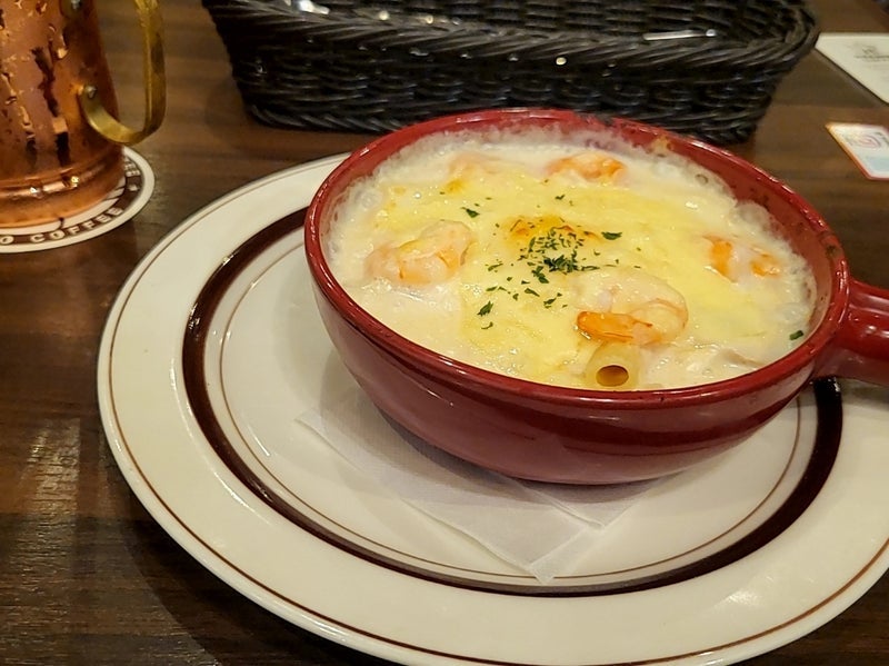 マカロニのクリームが超危険なグラタンの画像